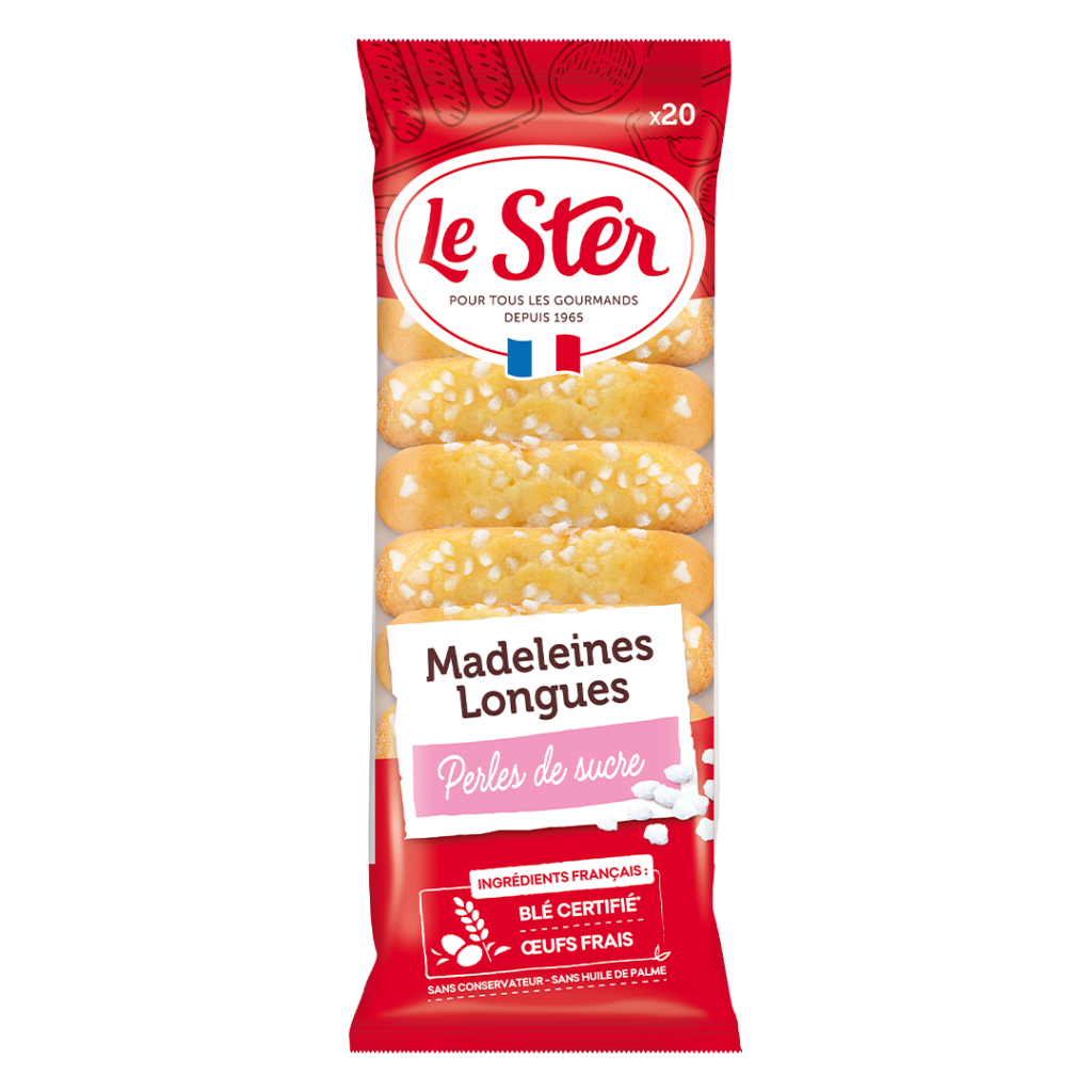 Madeleines perles de sucre | Le Ster