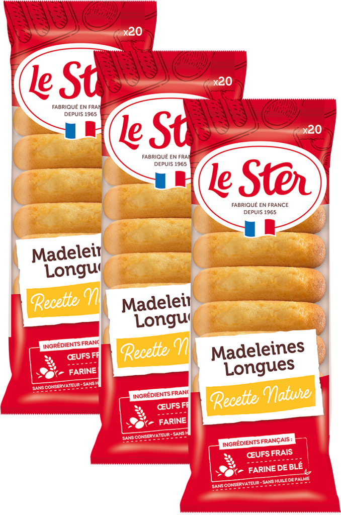 Madeleines longues | Le Ster