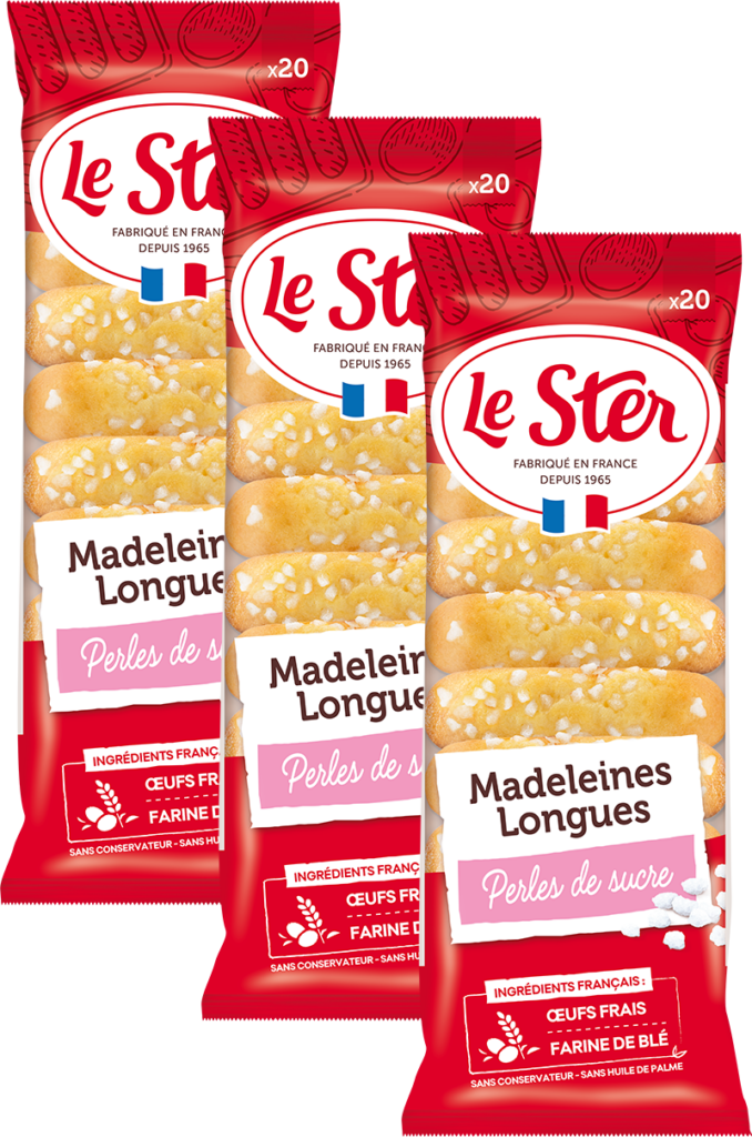 Madeleines longues | Le Ster